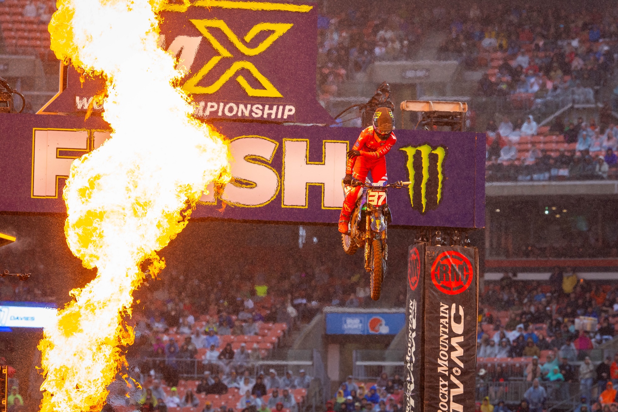SMX Highlights: Cole Davies Third In Cleveland, Extends Championship ...